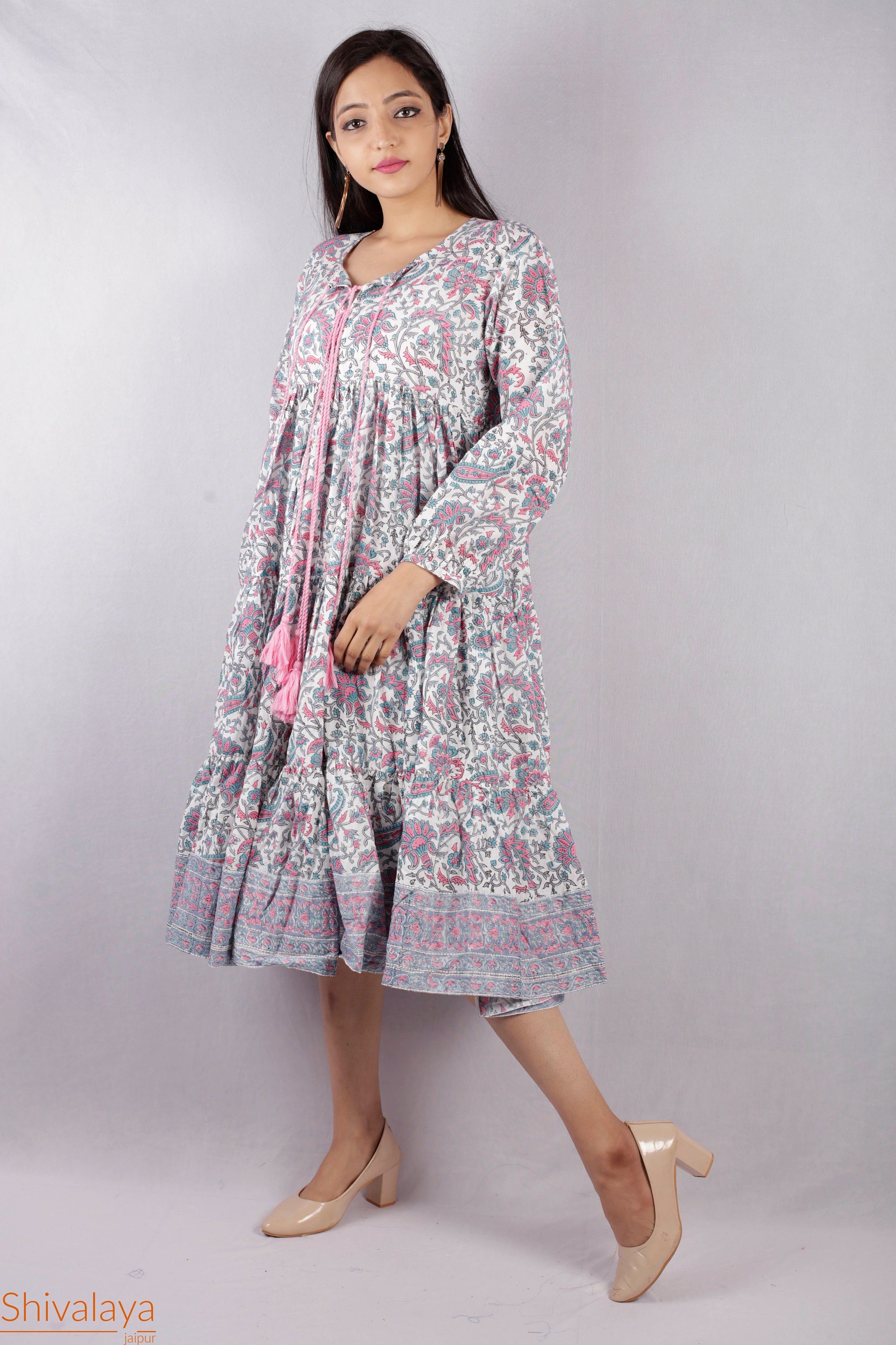 Hand Block Printed Dress Block Print Dress Indian Tunics | Etsy