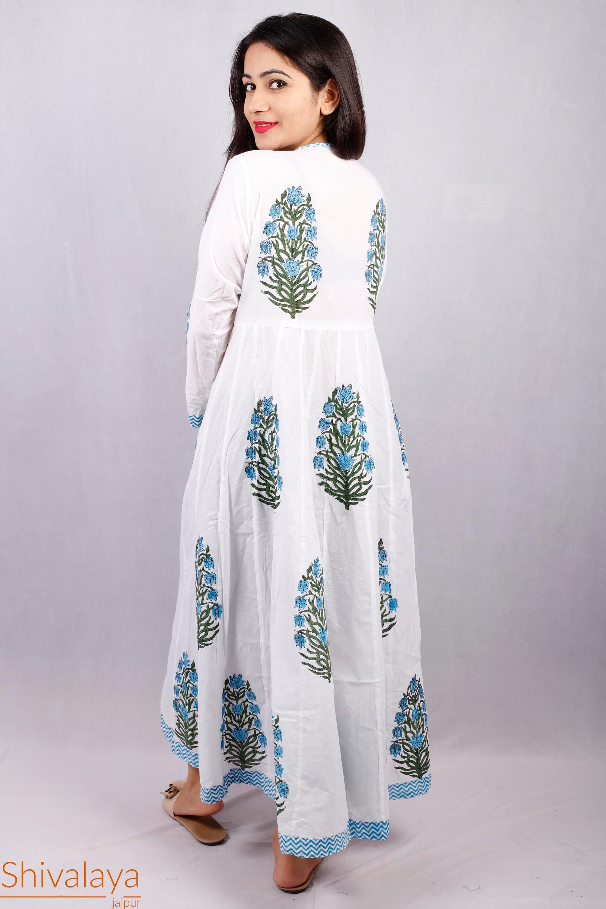 Hand Block Printed Dress Block Print Dress Indian Tunics - Etsy