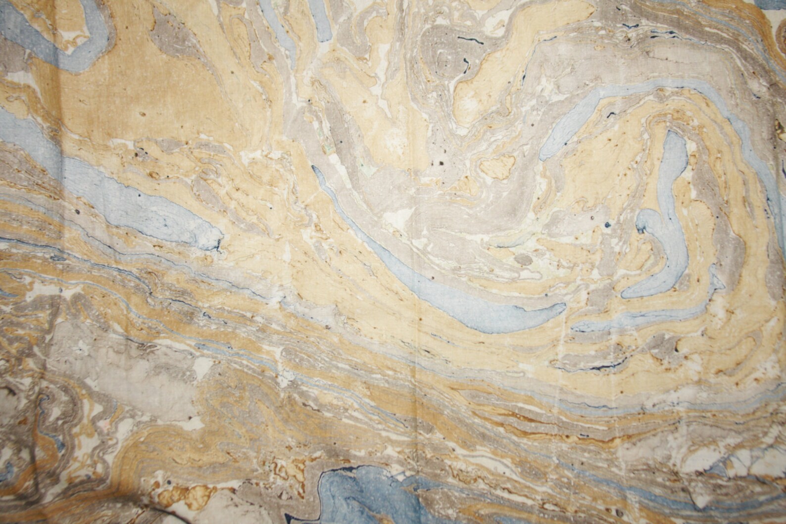 2.5 Yards Multi Colour Hand Marble Print Fabric Cotton - Etsy