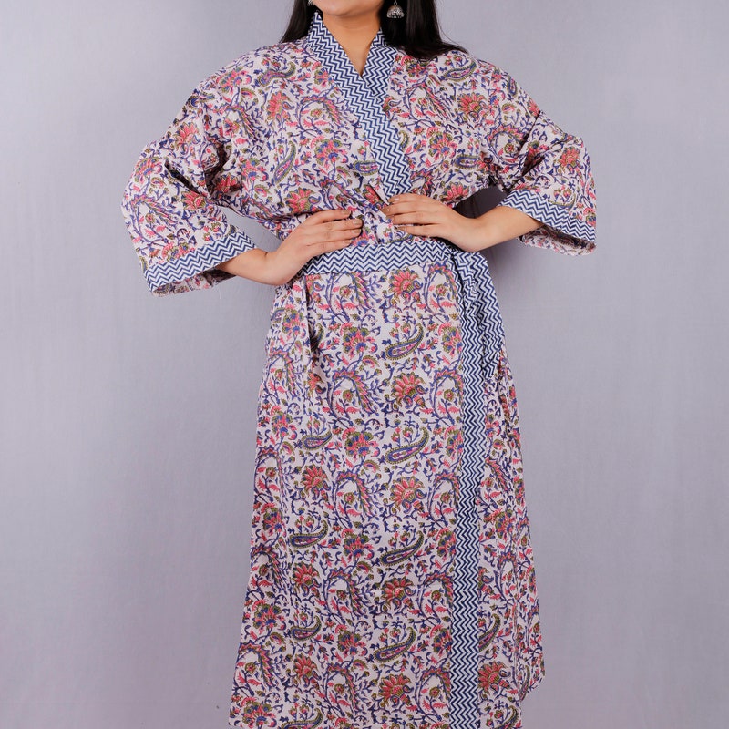 Indian Cotton Robe - Etsy
