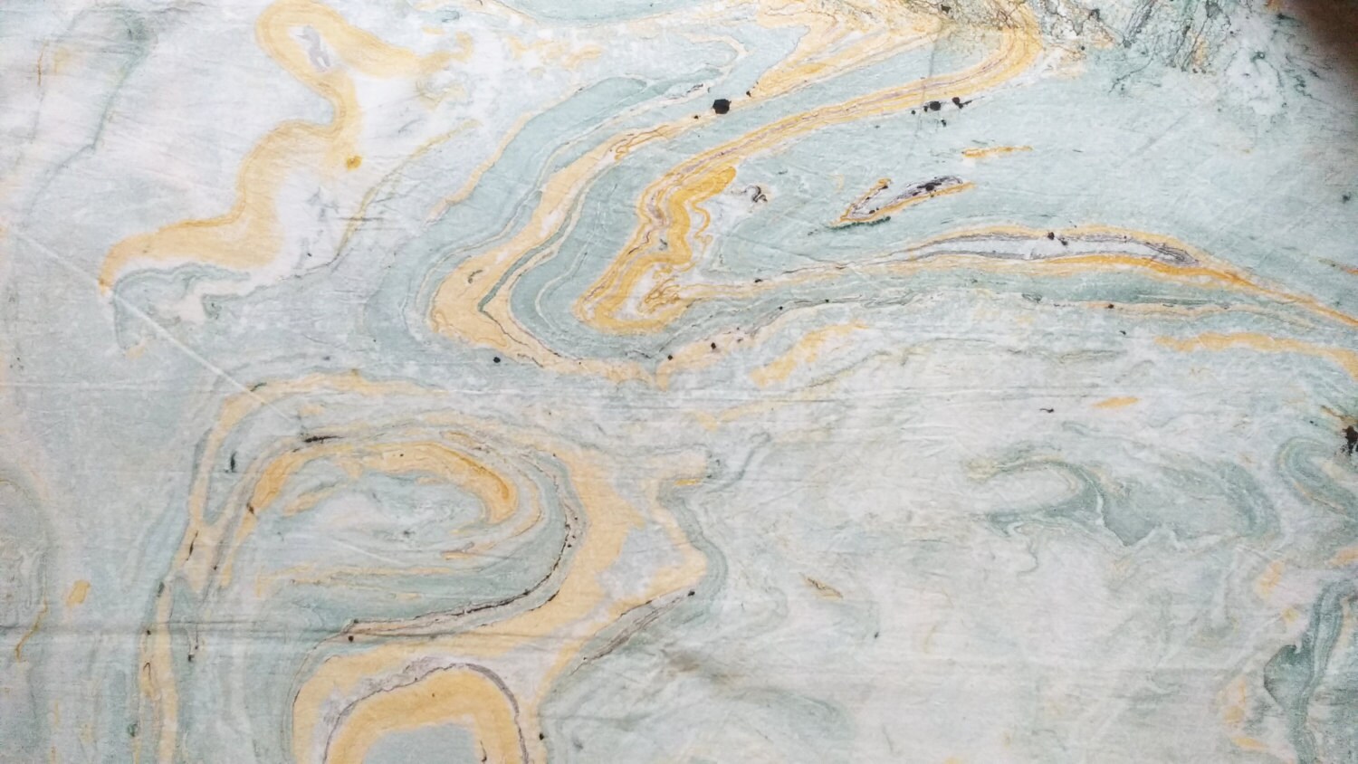 2.5 Yards Multi Colour Hand Marble Print Fabric Cotton | Etsy