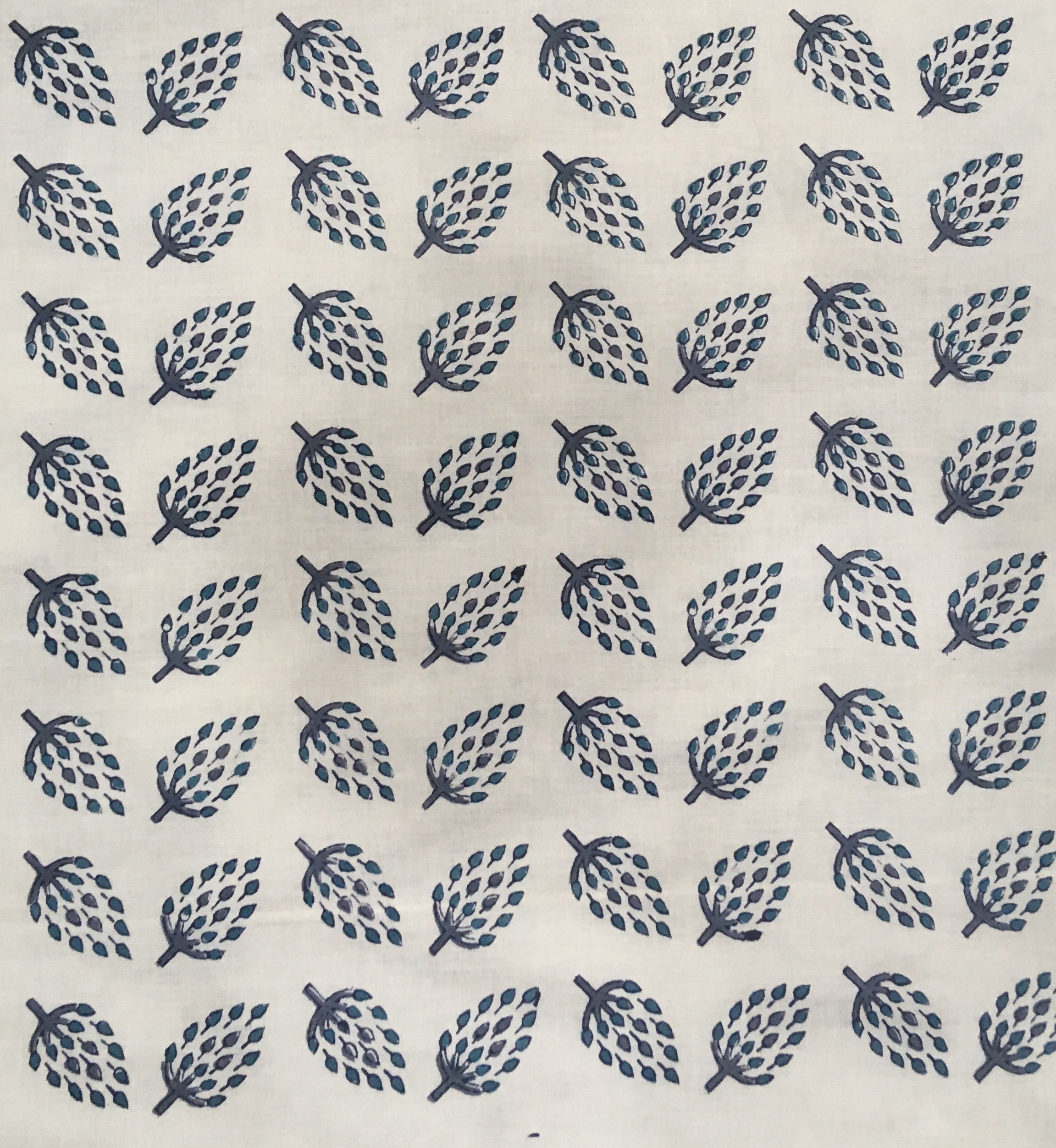 5 Yard Hand Block Print Fabric, Indian Cotton Fabric, Printed Cotton ...