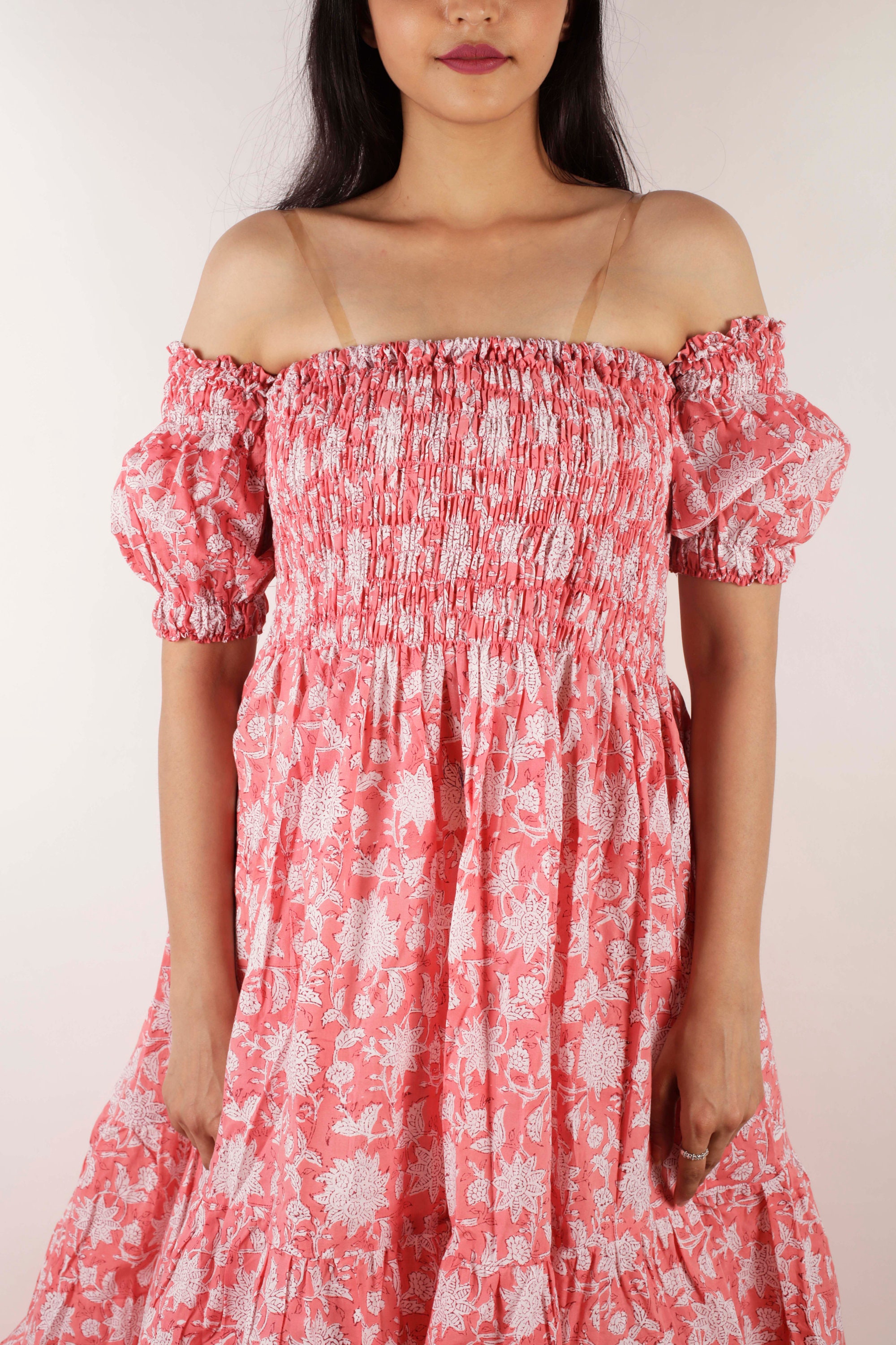 Block Print Dress Hand Block Printed Dress Indian Cotton | Etsy