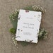 Wildflower Boho Save the Date Cards | Colourful Floral Wedding Invites ...