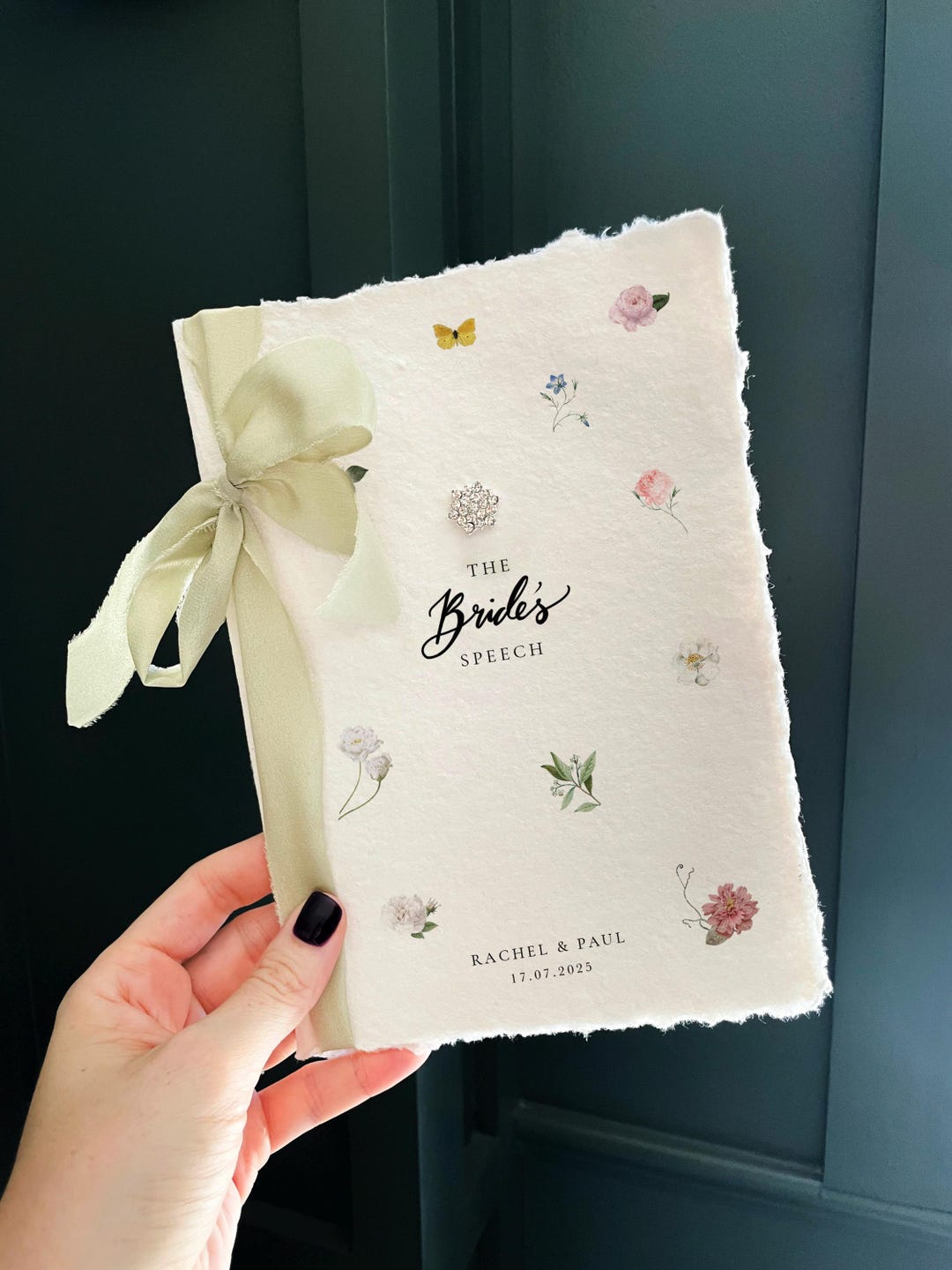 Flower Wedding Brides Books | Set of 1 | Write Your Own Speech ...