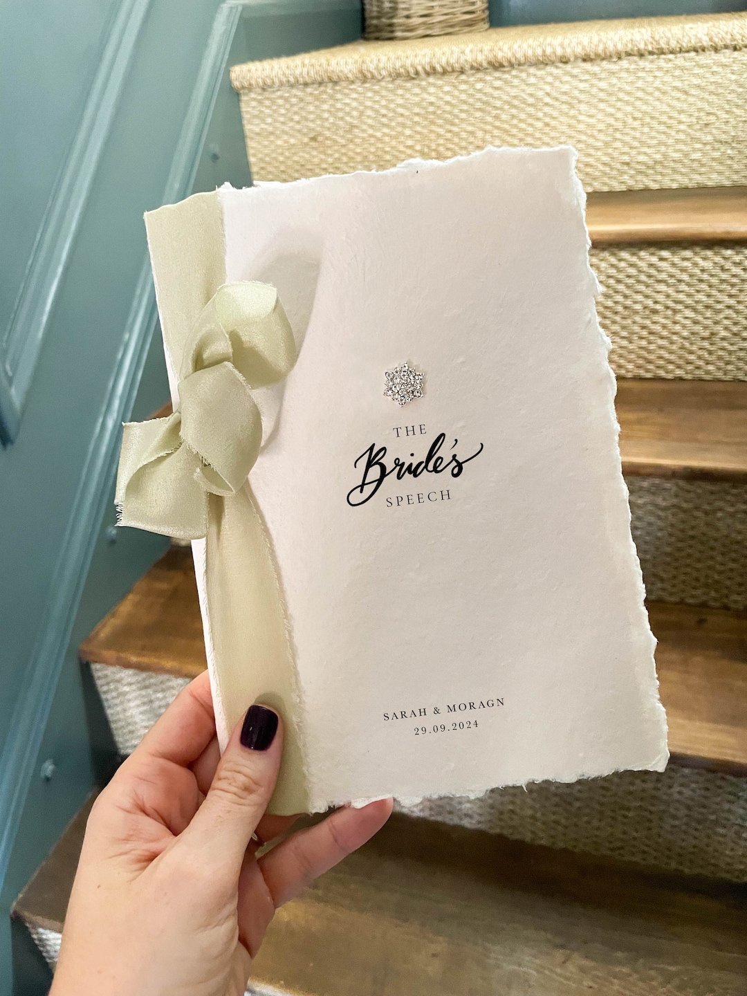 Wedding Brides Books | Set of 1 | Write Your Own Speech | Personalised ...