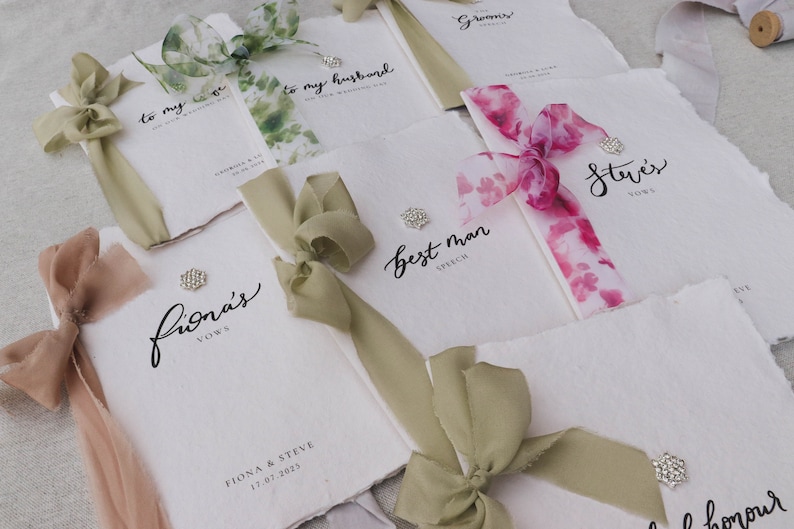 Wedding Brides Books | Set of 1 | Write Your Own Speech | Personalised ...