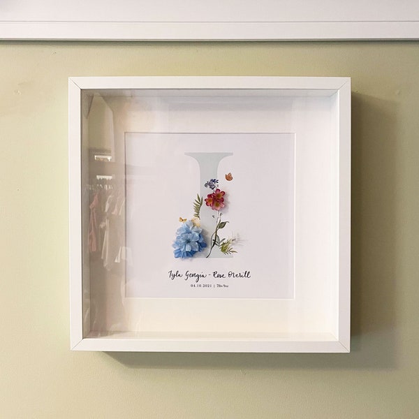 Personalised Box Frame - Etsy UK