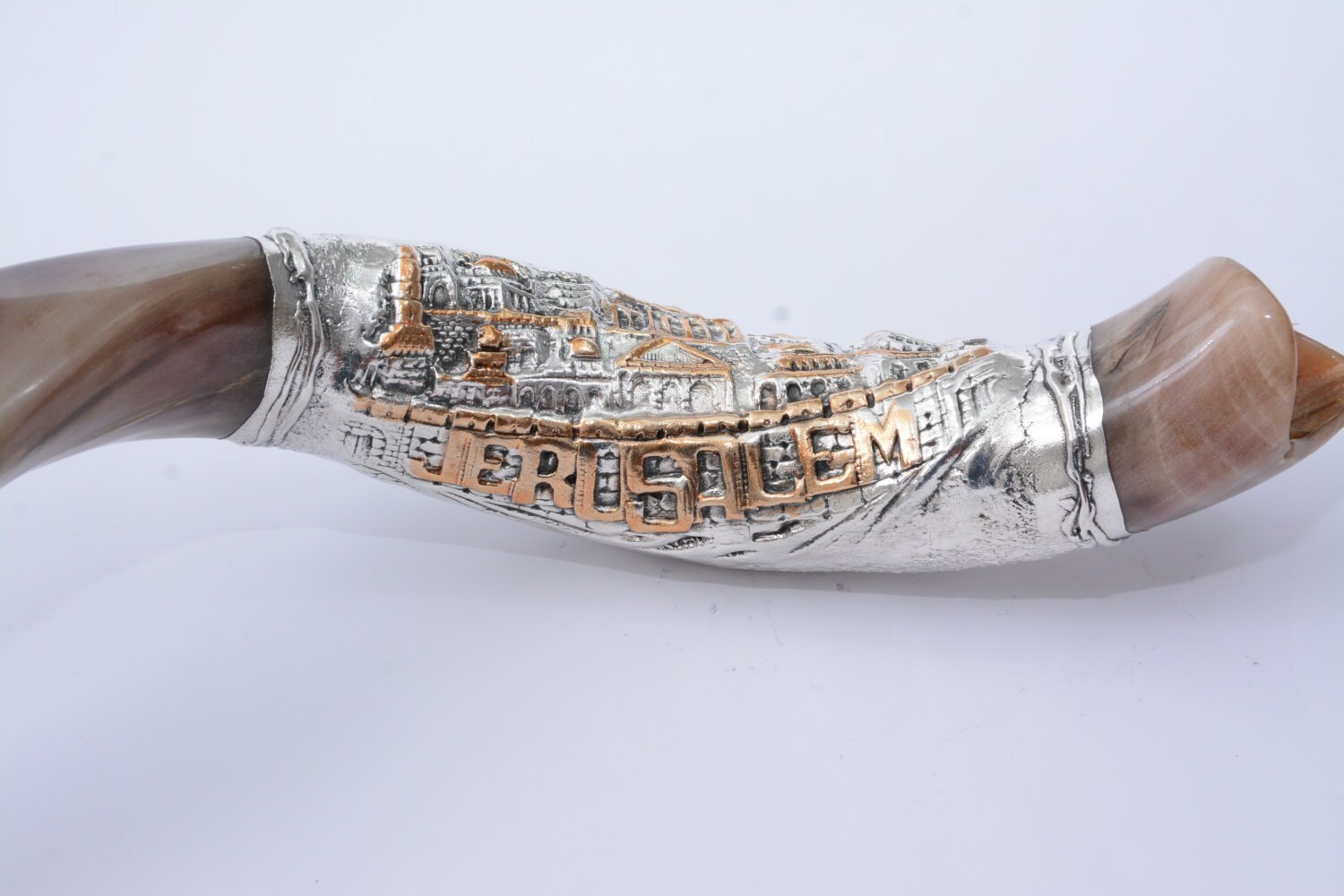 Kudu Horn Shofar silver Full polish Yemenite Jerusalem best | Etsy