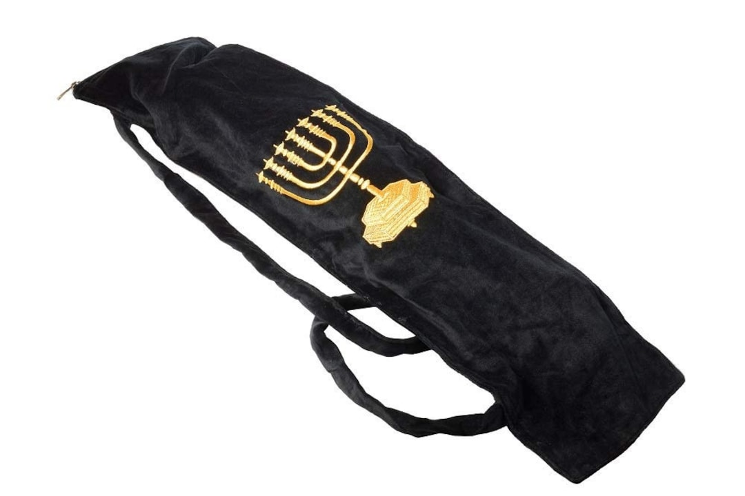 Very Big Yemenite Shofar Bag Carry Case Large Shofar Bleak From Israel ...