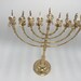 Hanukkah Hamukkia Oil Menorah 16 Inch Height Aladdin Ladin 9 Branches ...