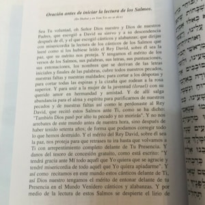 Big Book of Psalms Tehilim Libro De Los Salmos Español Spanish/hebrew ...