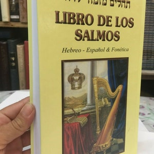 Big Book of Psalms Tehilim Libro De Los Salmos Español Spanish/hebrew ...
