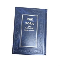 Hebrew-spanish Torah With Haftarot: Hardcover Edition - Etsy