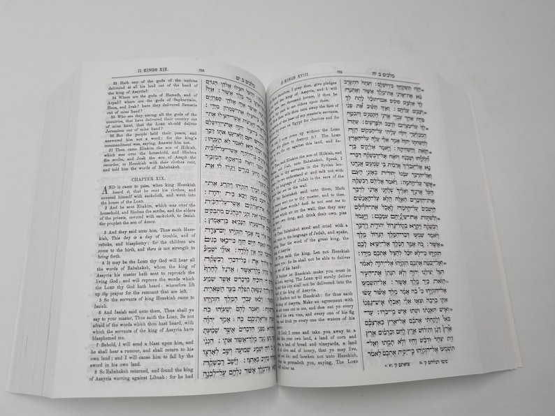 Hebrew Torah Tora Tanakh Softcover Bible With English - Etsy