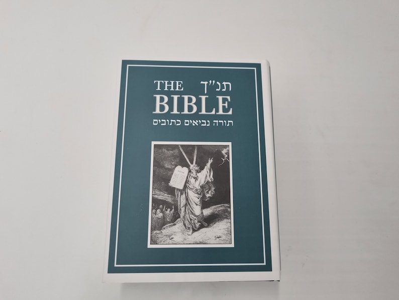 Hebrew Torah Tora Tanakh Hard Cover Bible With English Translation Book ...