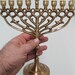 Hanukkah Menorah Pomegranate Design 9 Branch Branches Brass Chanukah ...