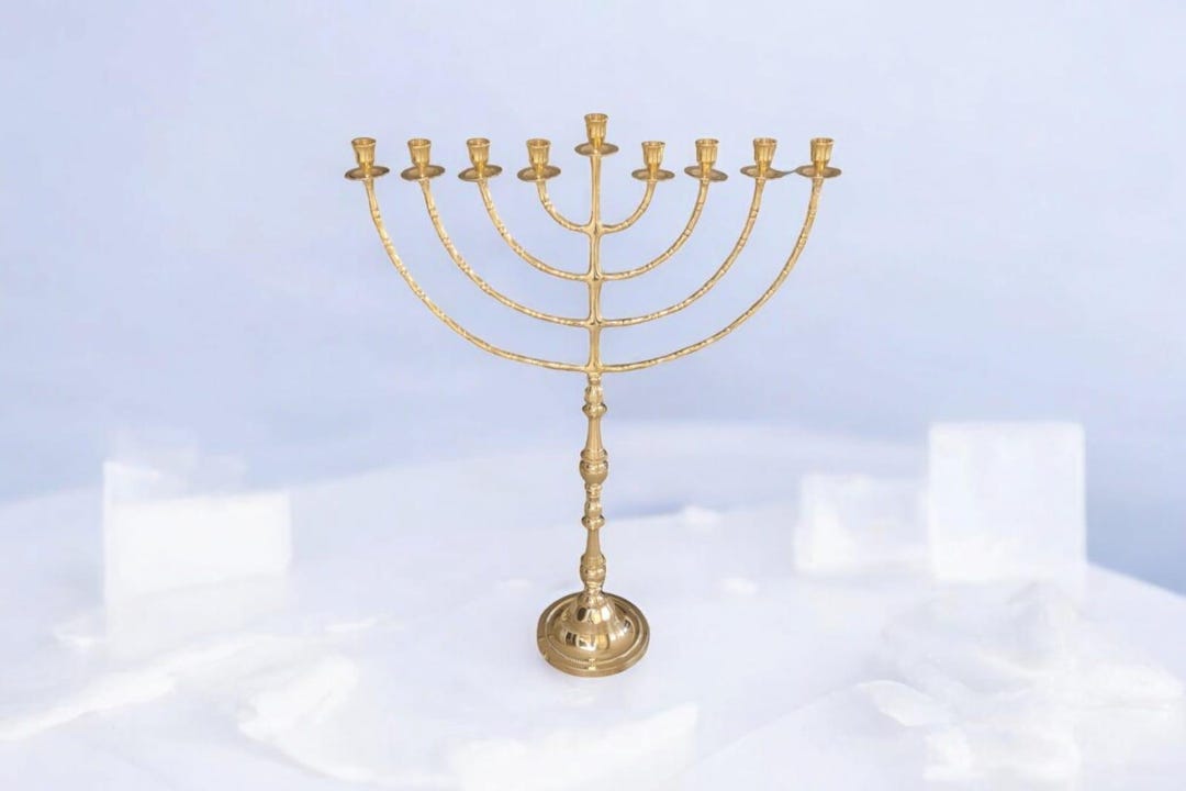 Chanukiah Chanukahs Hanukkah Hanukkiahs Menorah Hanokia Hanokiah Candel ...