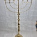 Huge Temple Menorah Menora in Gold Plated From Holy Land Jerusalem Size ...