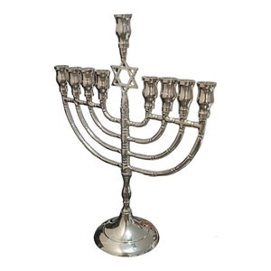 Menorah Candle Holder for Hanukkiah Menora Chanukah Home Décor Table ...
