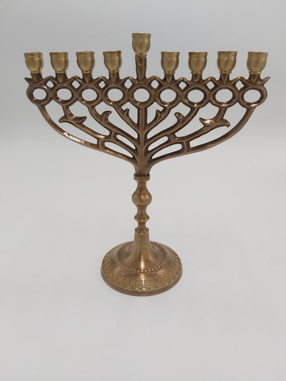 Candleholders Baseball Brass Menorah! Home & Living etna.com.pe