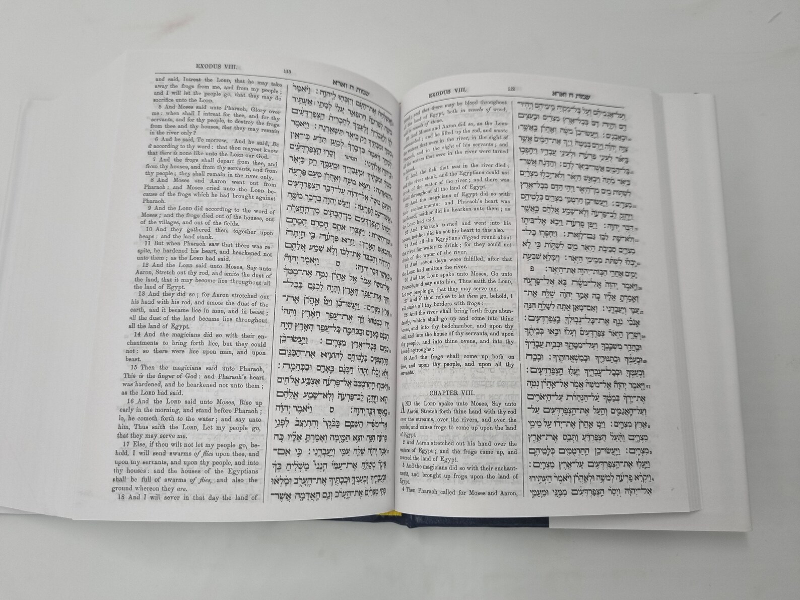 Hebrew Torah Tora Tanakh Hard Cover Bible With English Translation Book ...