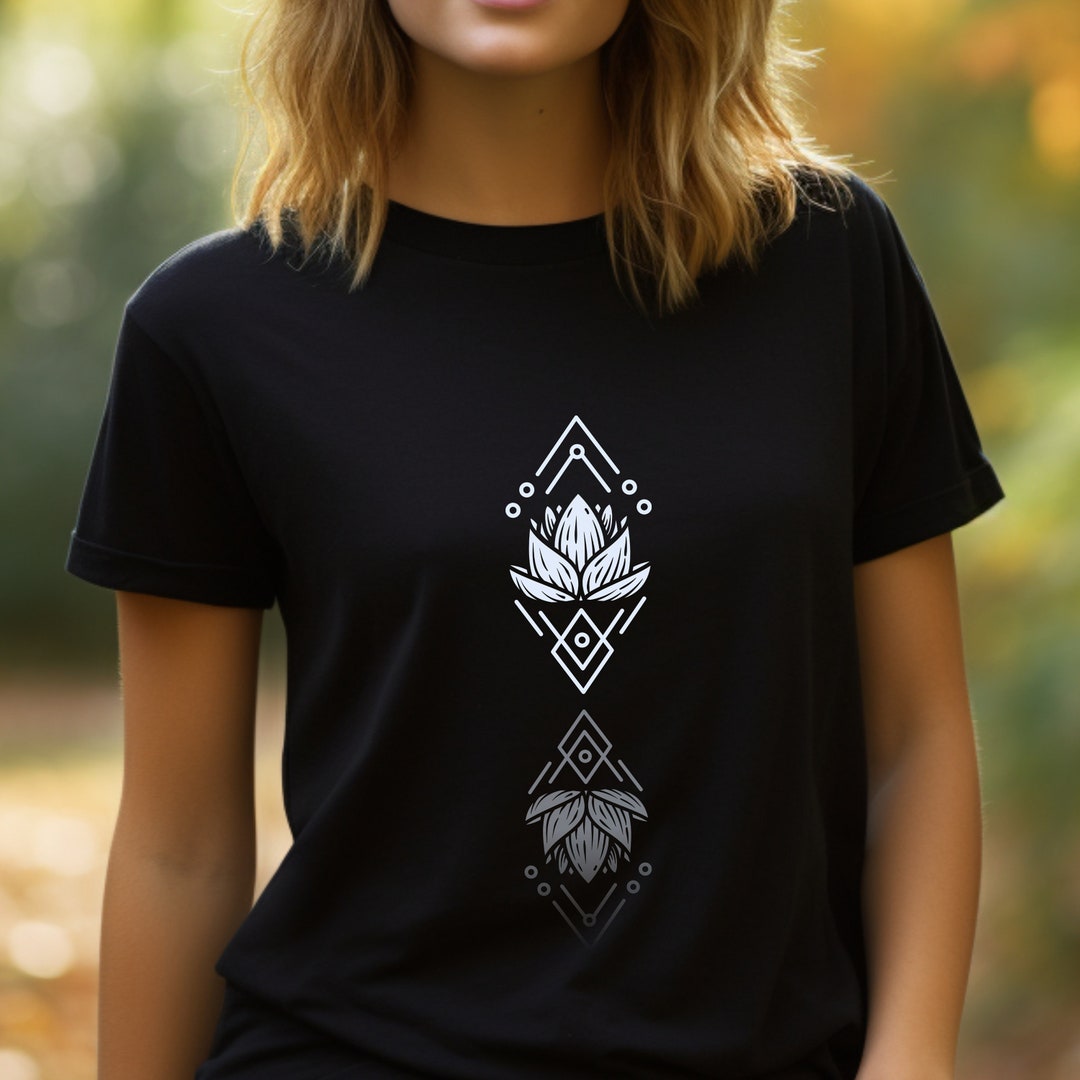 Sacred Geometry Shirt Sacred Geometry Tshirt Meditation Shirt Sacred ...