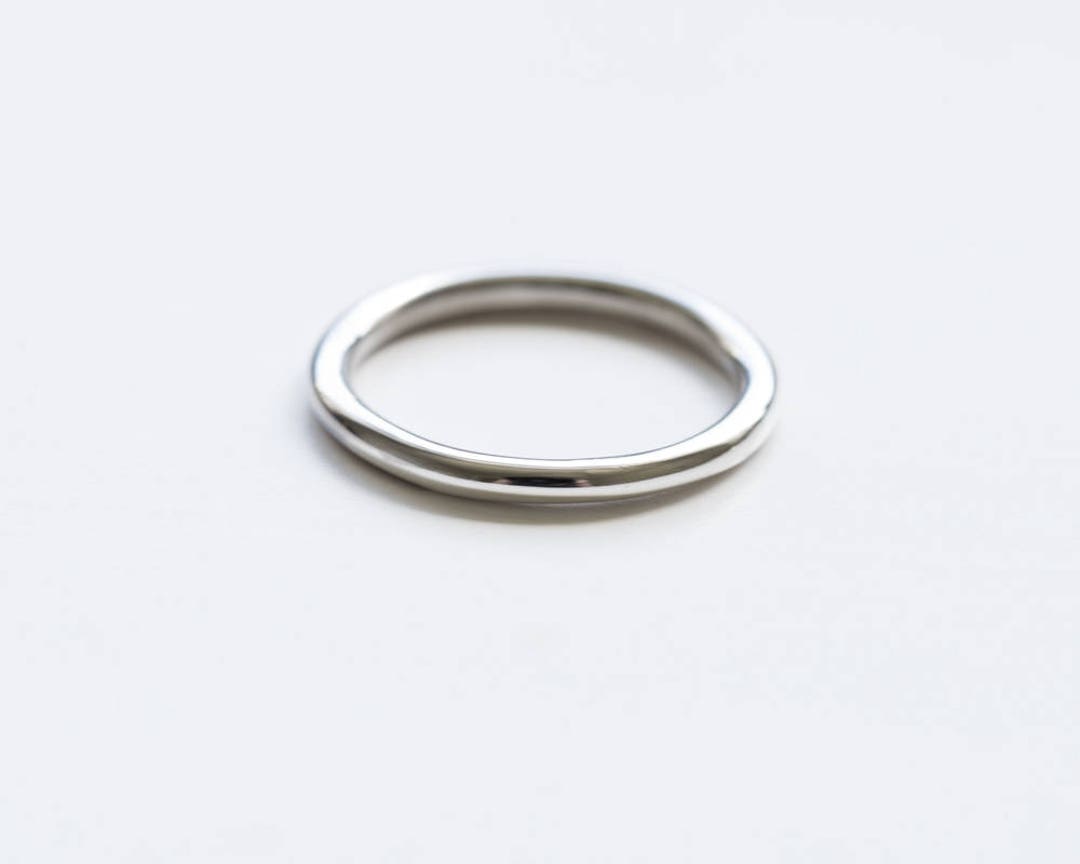 Simple Silver Ring, Simple Wedding Band, Silver Wedding Band ...