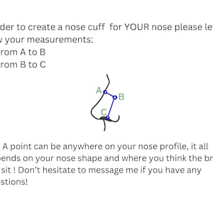 Nose Bridge Cuff, Unique Face Jewelry, Alien Face Jewelry, Punk Face ...