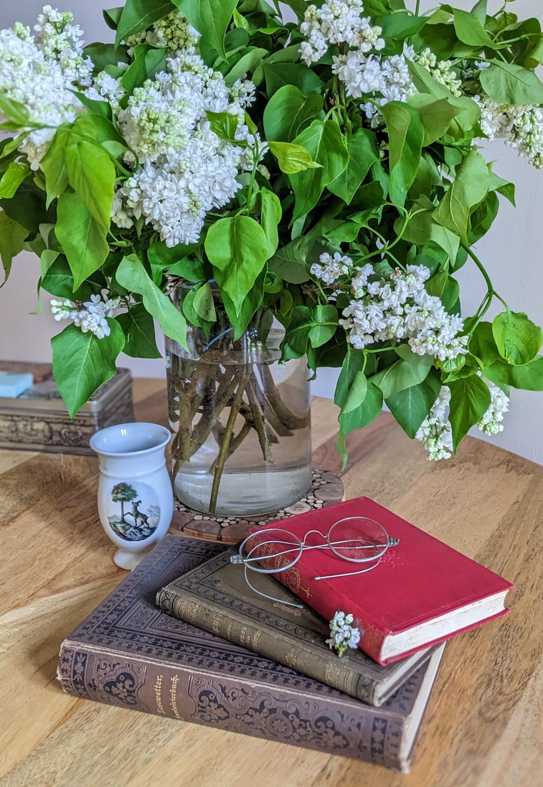 Vintage Book Red Color. the Princess Priscilla's Fortnight. Antique Red ...