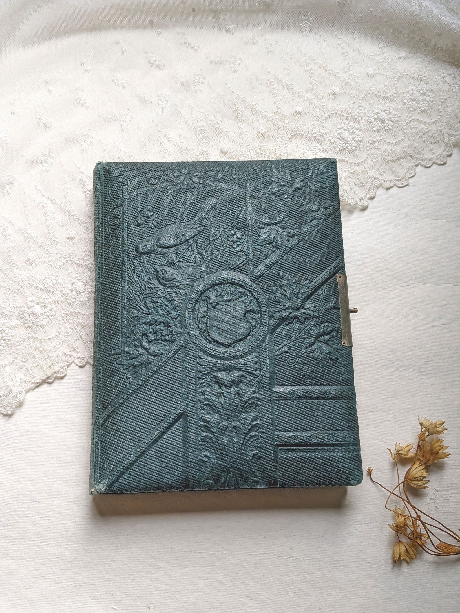 Antique Photo Album. Dark Green Photo Album. Antique - Etsy