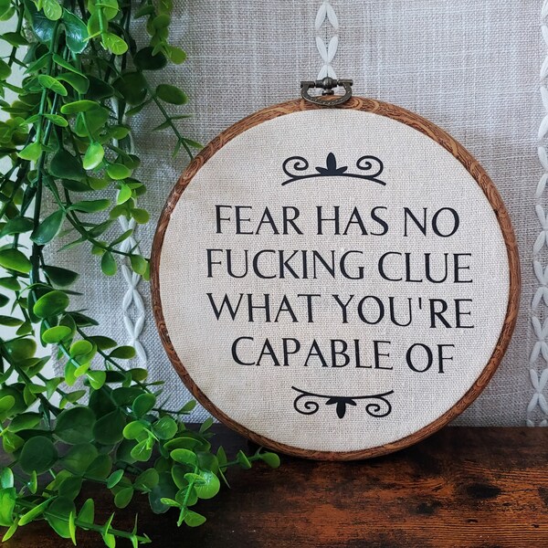 Profane Cross Stitch - Etsy