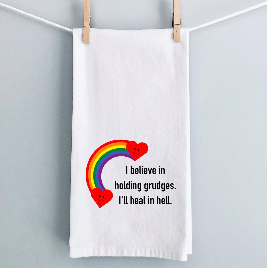 Inappropriate Tea Towel Funny Kitchen Towel I Believe in Holding ...