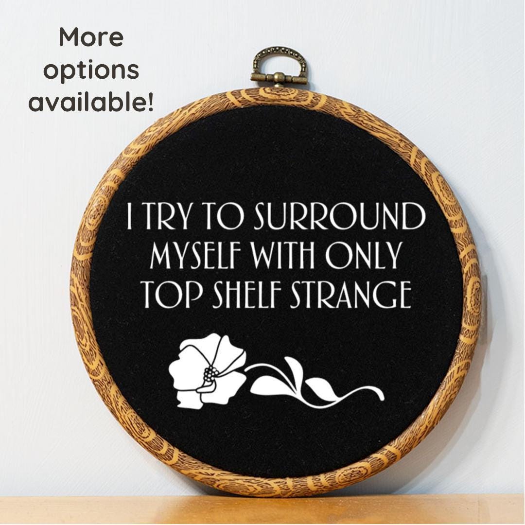 Emo Wall Art Gothic Home Decor Wall Decor Gift Witty Shelf Decor Unique ...