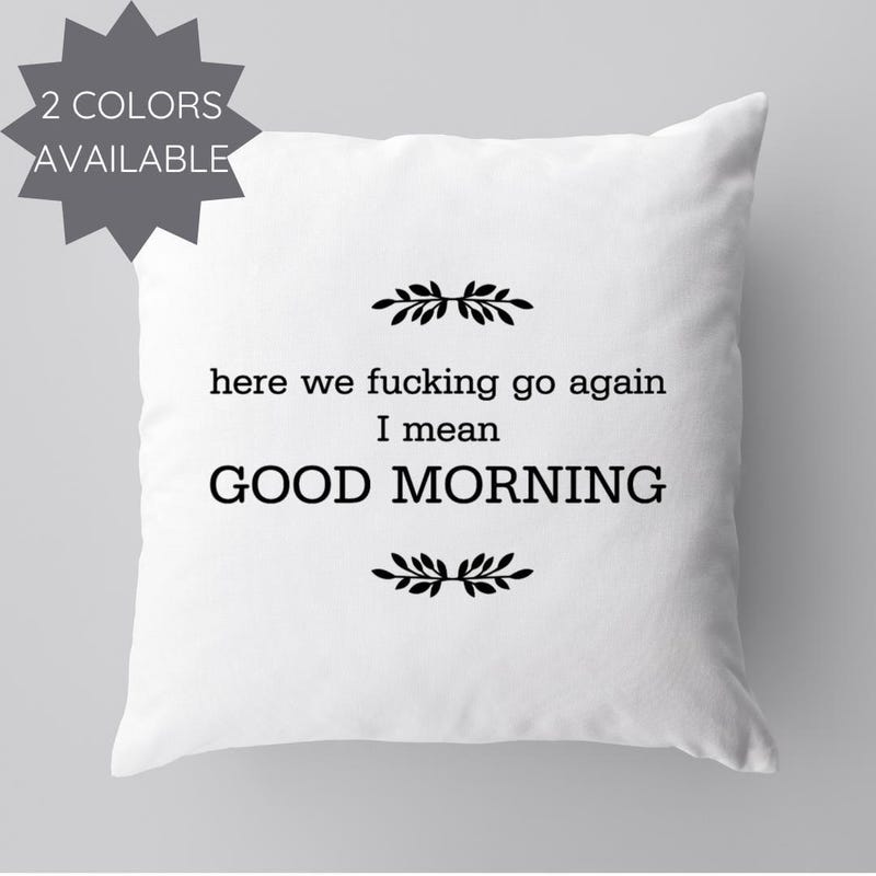 Funny Throw Pillows - Etsy