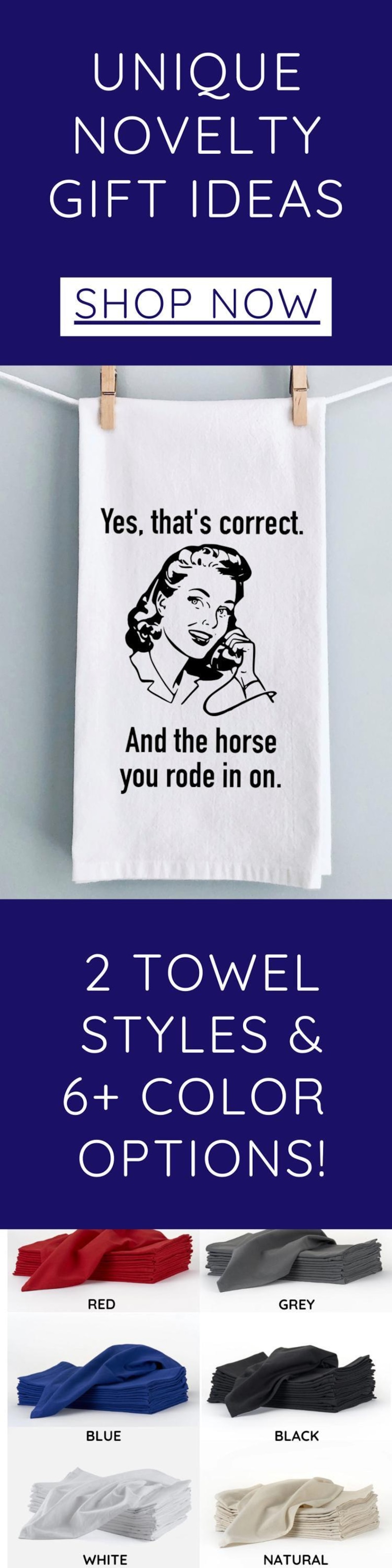Funny Kitchen Towel Inappropriate Home Decor Funny Tea Towel Custom ...