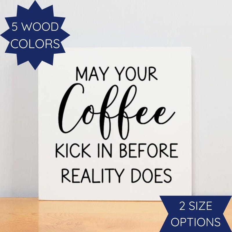 Funny Coffee Sign - Etsy