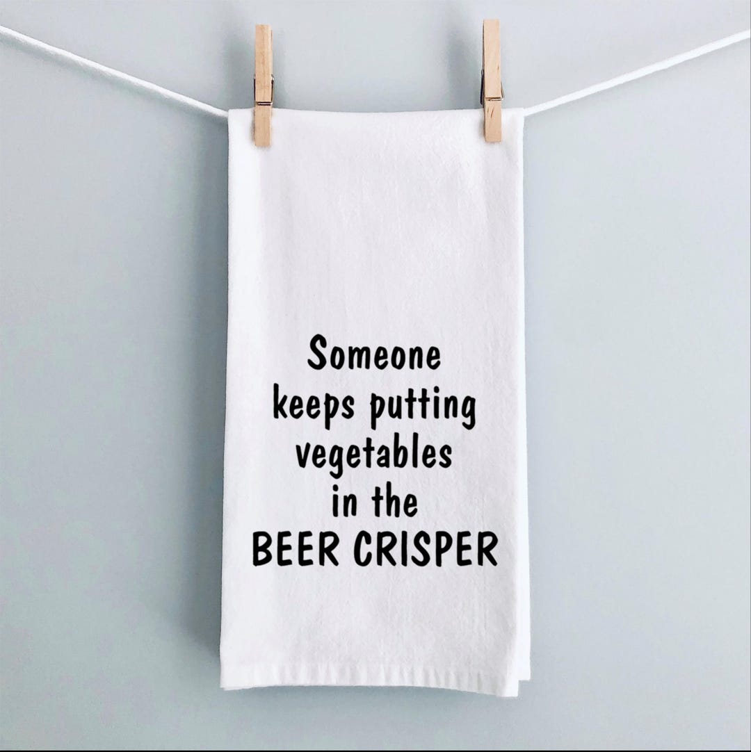 Funny Kitchen Towel Custom Dish Towel Funny Towel Inappropriate Home ...