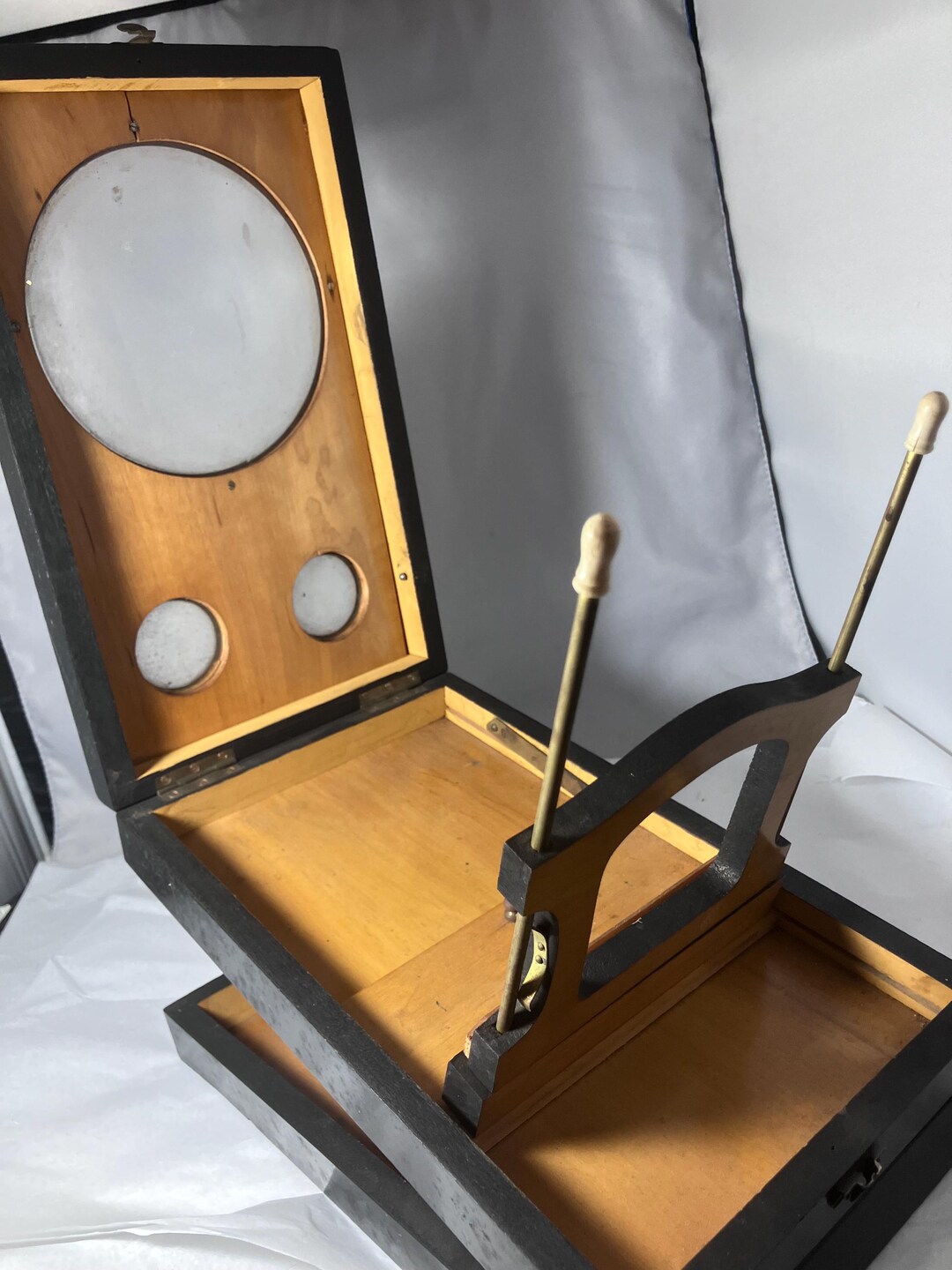 Antique Graphoscope Viewer, Victorian Stereoscope, Stereograph Film ...