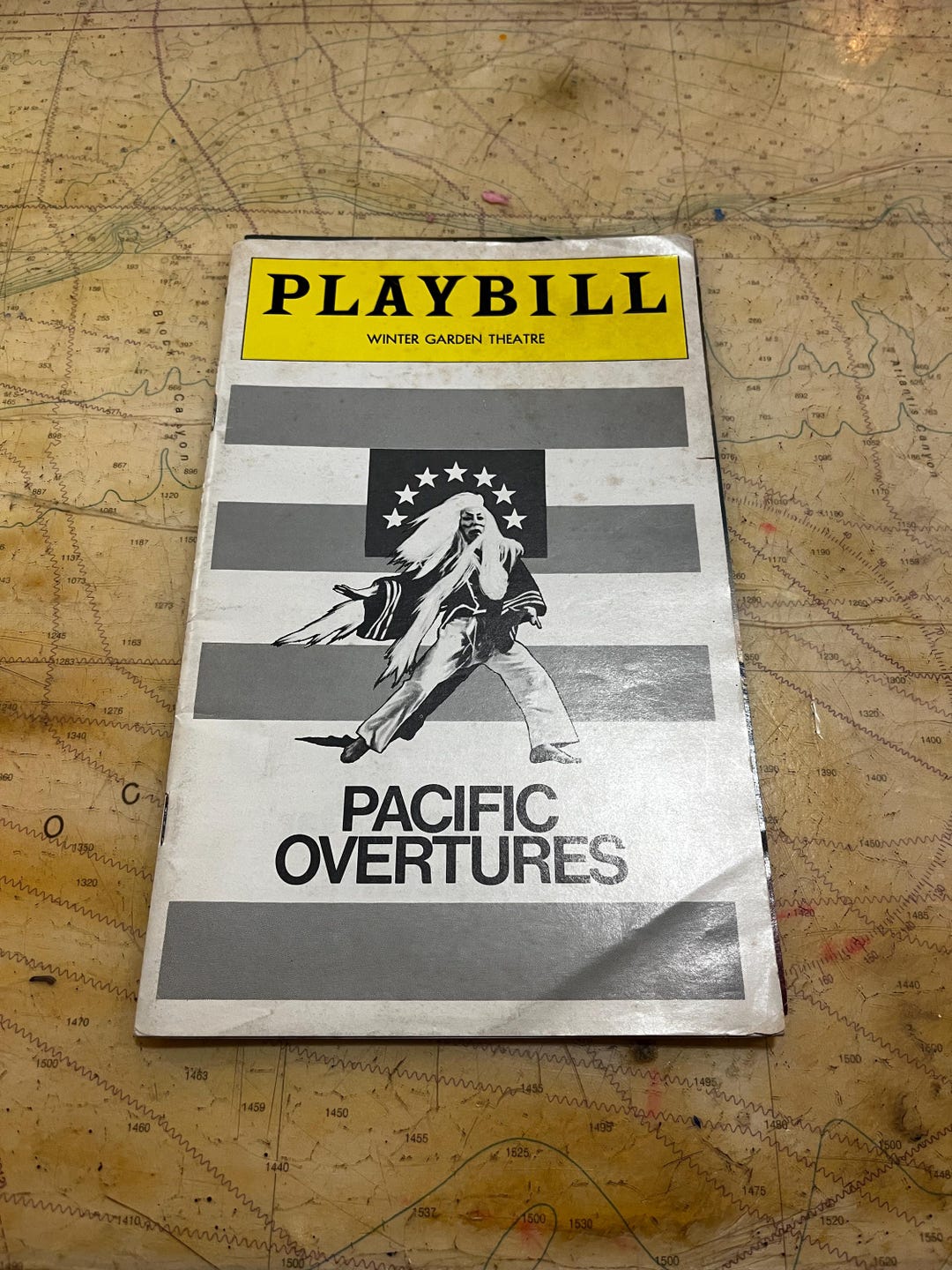 Pacific Overtures Playbill, Original Broadway Cast, Stephen Sondheim ...