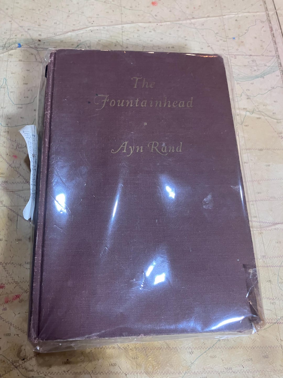 First Edition "the Fountainhead" Ayn Rand 1943, Vintage Book ...