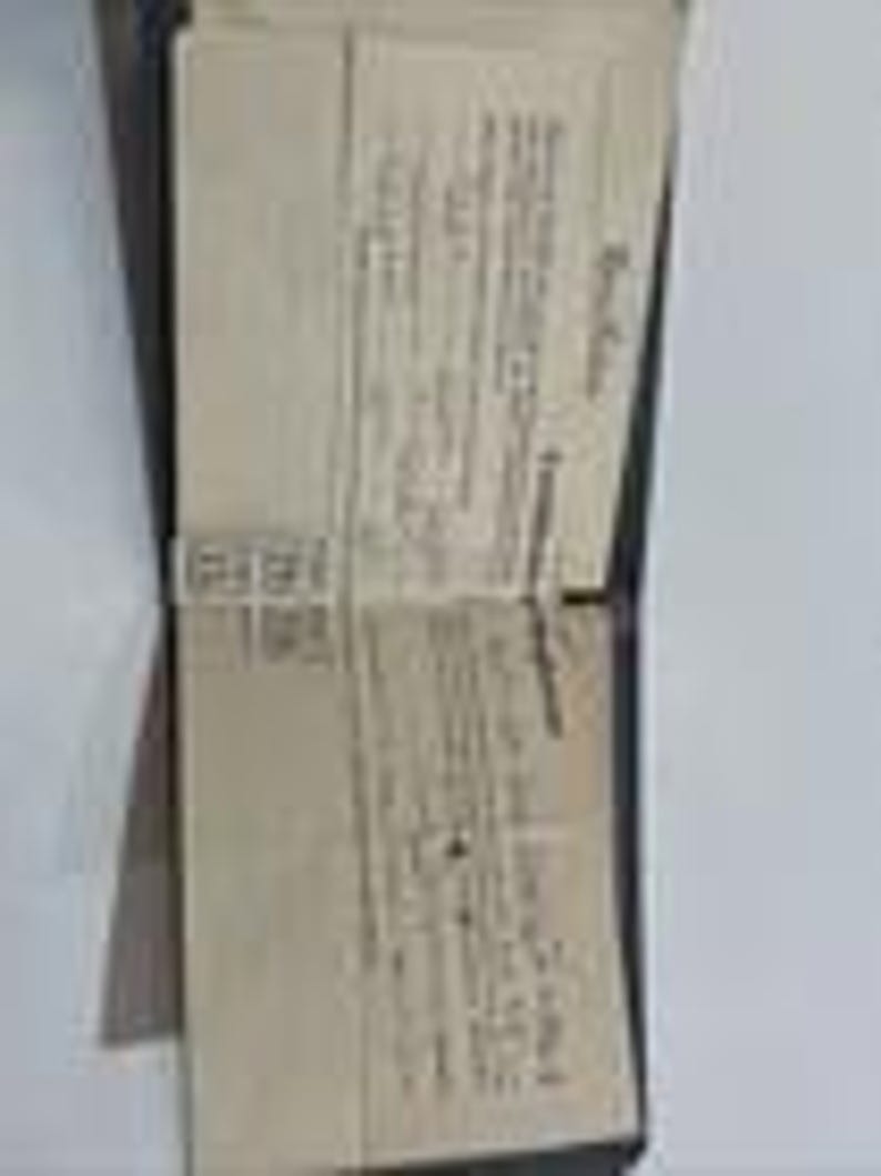 World War II Ration Wallet, Caldwell NJ, Caldwells Progressive Bank ...