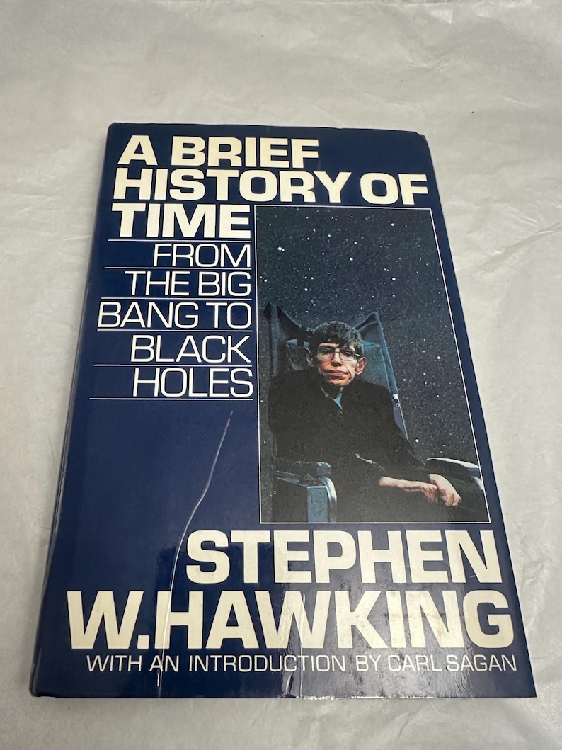 Stephen Hawking's A Brief History of Time, US First Edition, Third ...