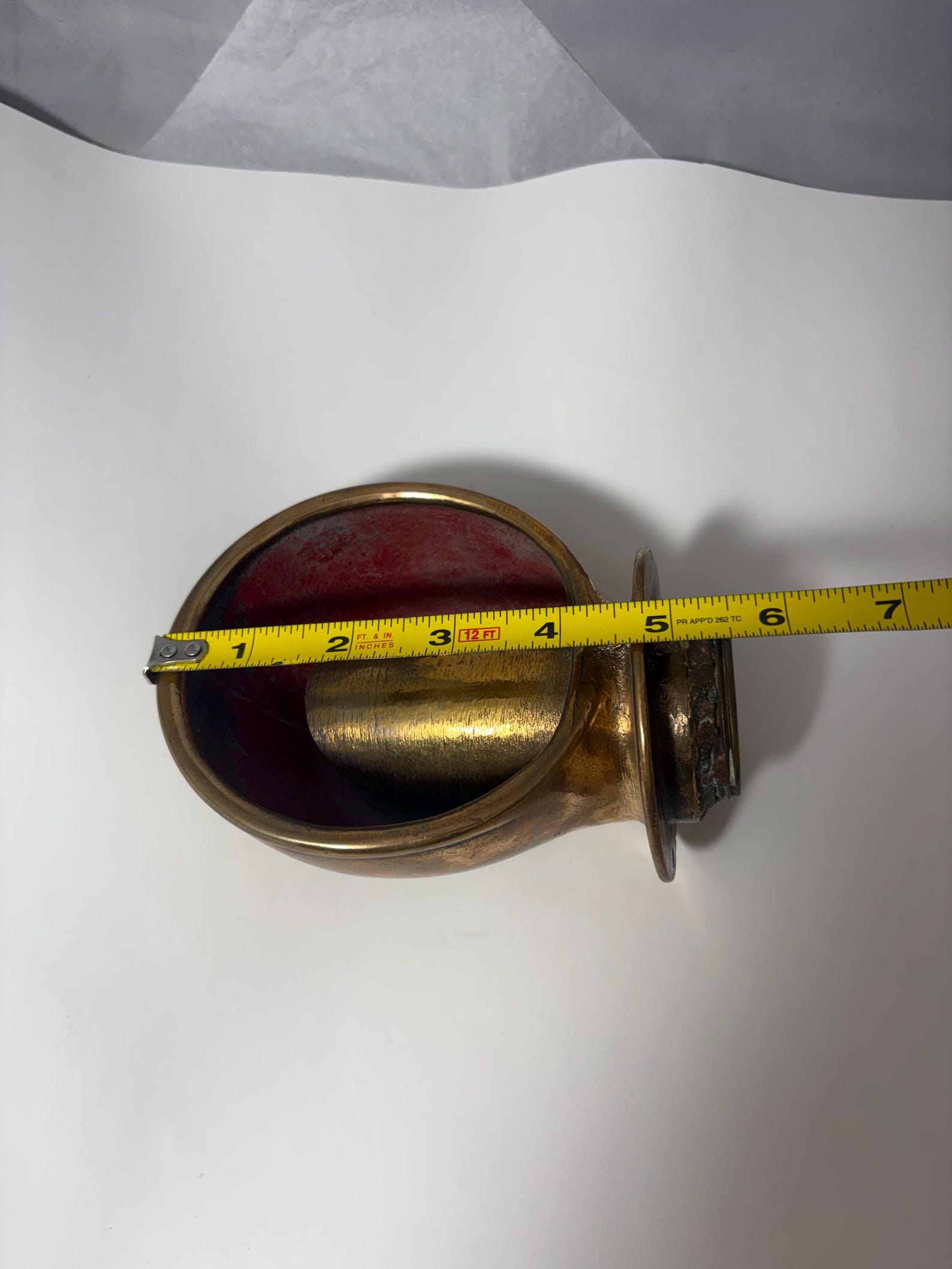 Vintage Marine Brass Cowl Vent, Antique Brass Intake Cover, Boating ...