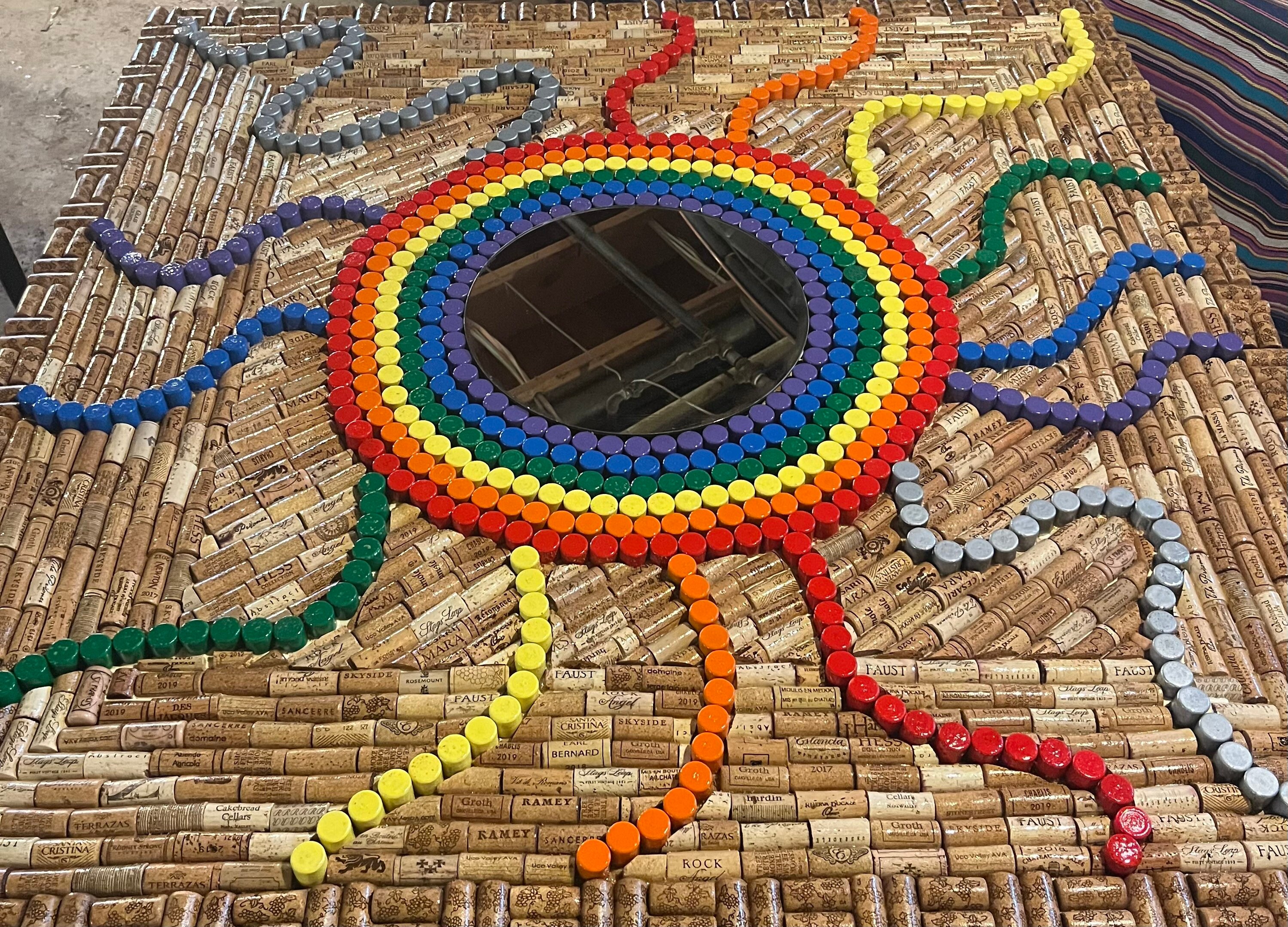 Rainbow Lgbtq HUGE 4x4 Wall Cork Mural - Etsy