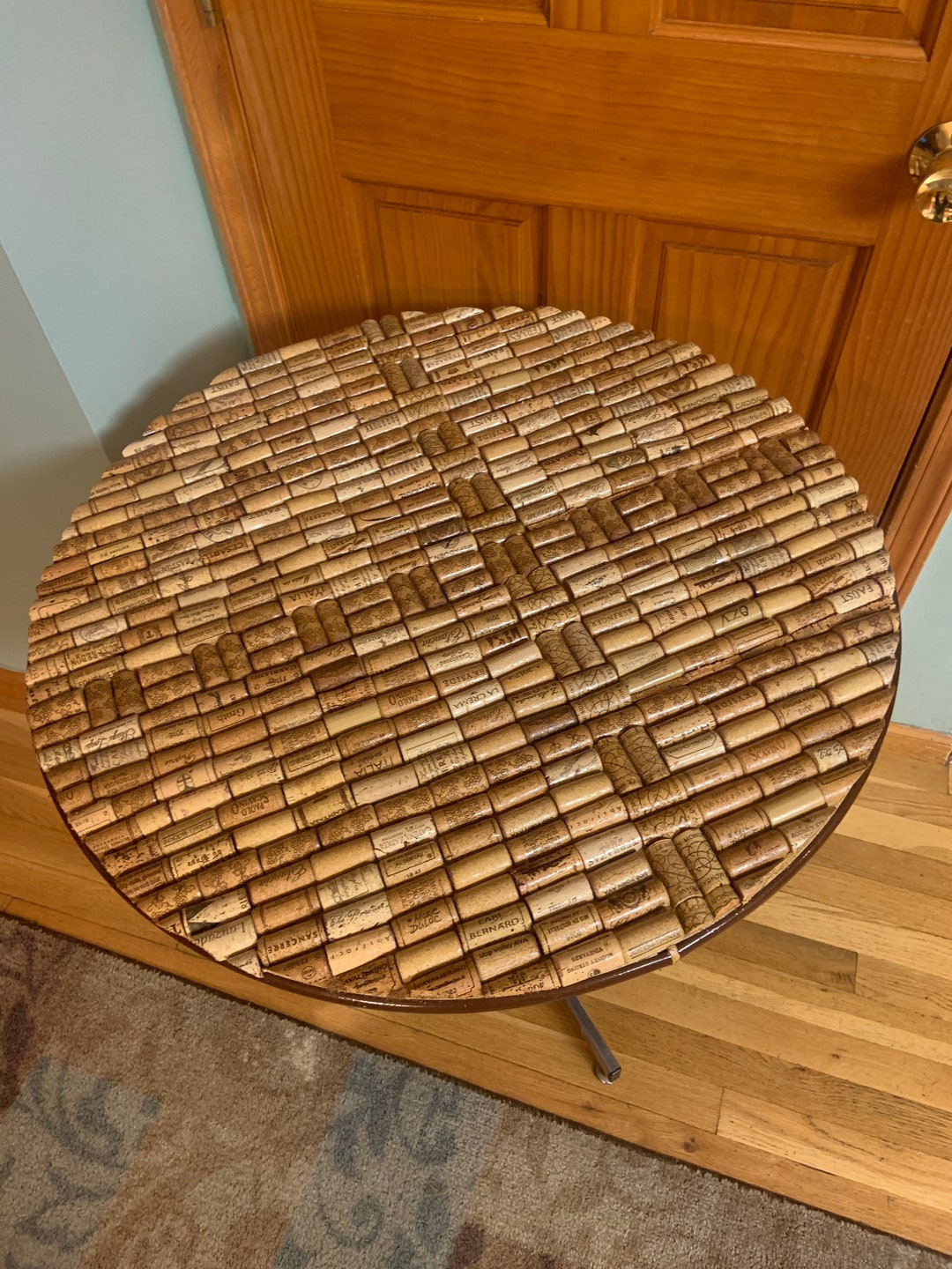 Wine Cork Pub Table - Etsy