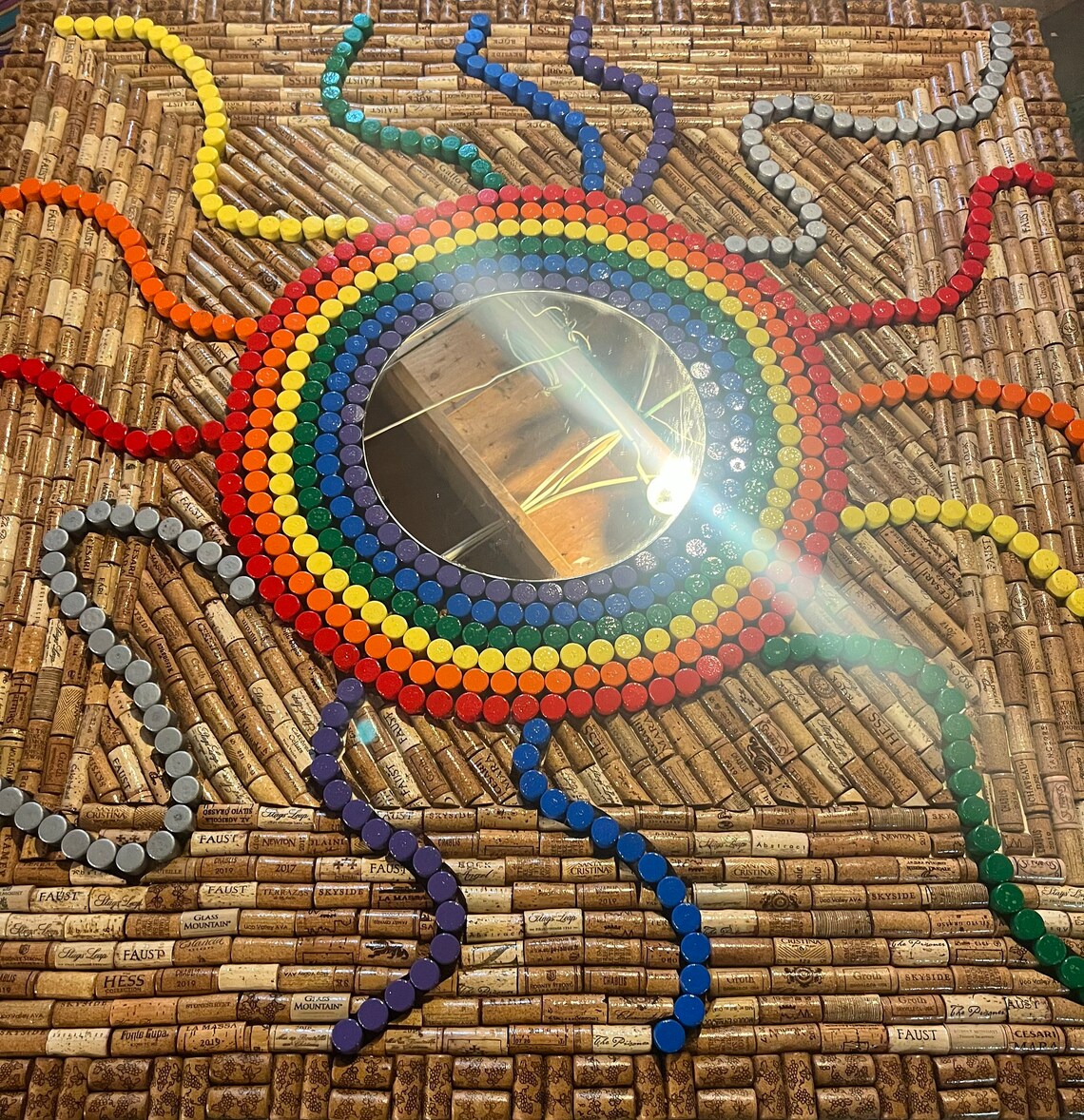 Rainbow Lgbtq HUGE 4x4 Wall Cork Mural - Etsy
