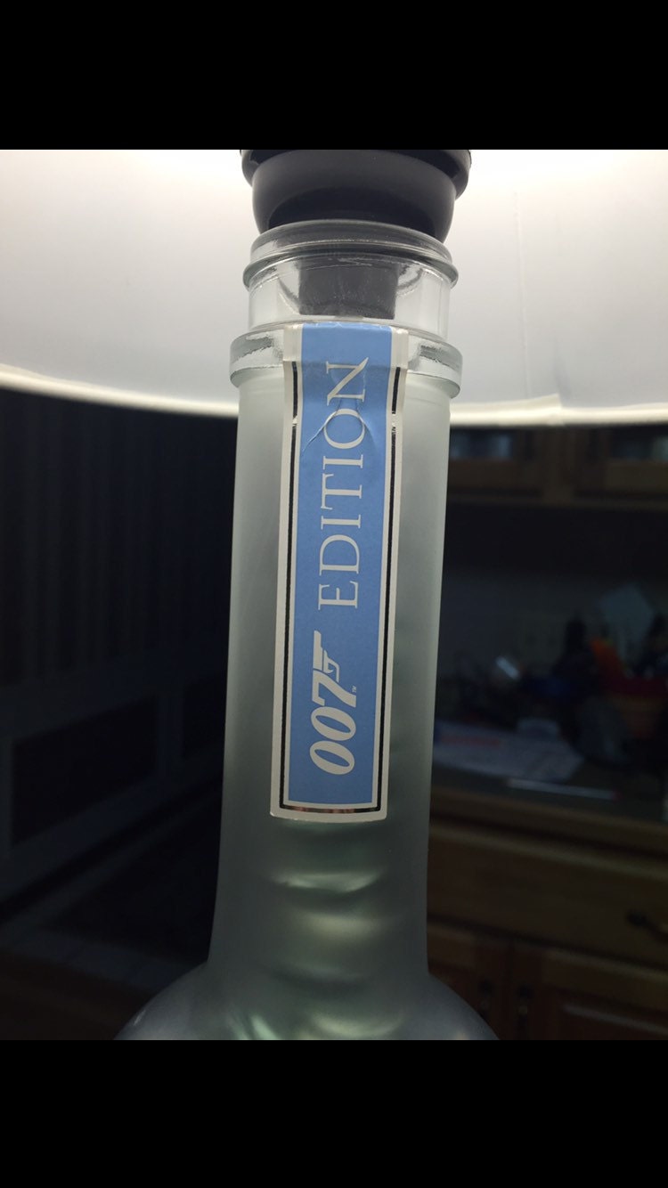 007 James Bond Spectre EXTREMELY LIMITED EDITION Large 1.75 L Vodka ...