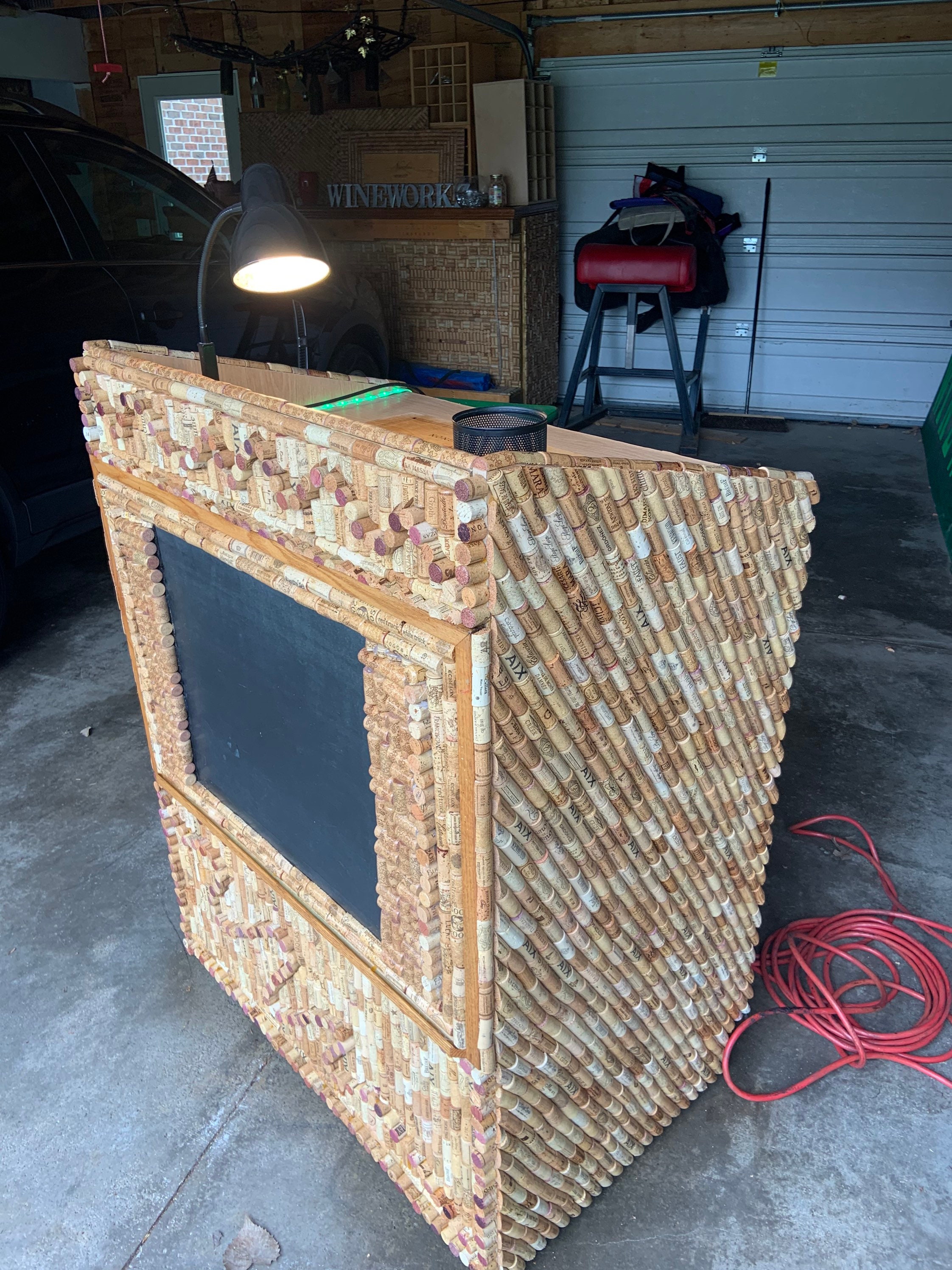 Amazing Wine Cork Host Stand / Podium - Etsy