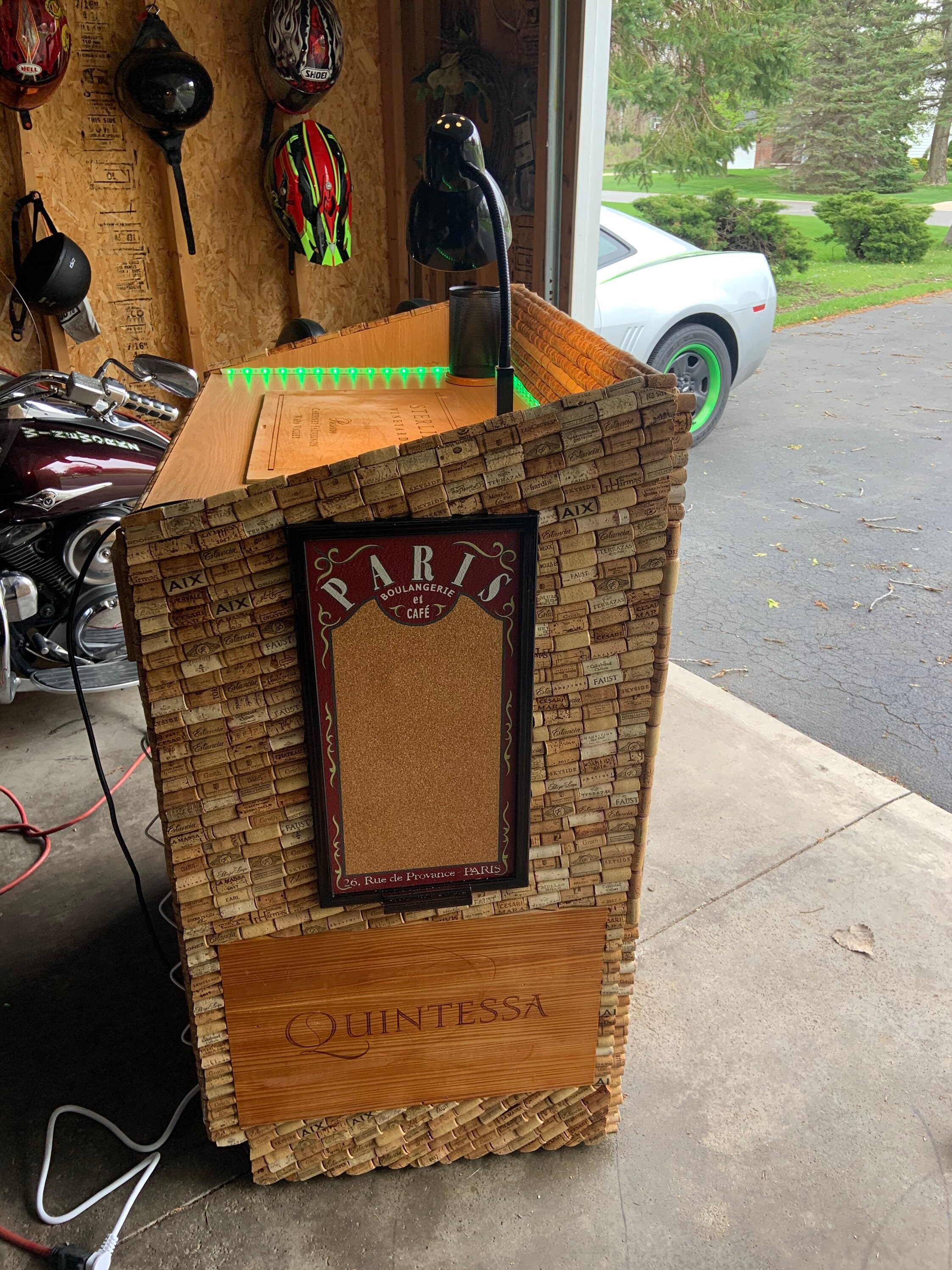 Amazing Wine Cork Host Stand / Podium - Etsy